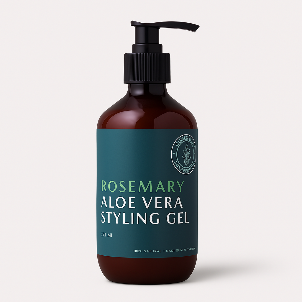 Rosemary Aloe Vera Hair Gel Natural Hold & Hydration for Healthy Hair ...